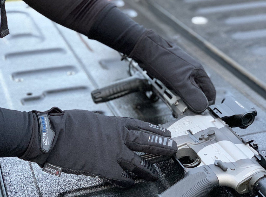 Cold Weather Winter Police Patrol Gloves - Thermal & Water Resistant ...