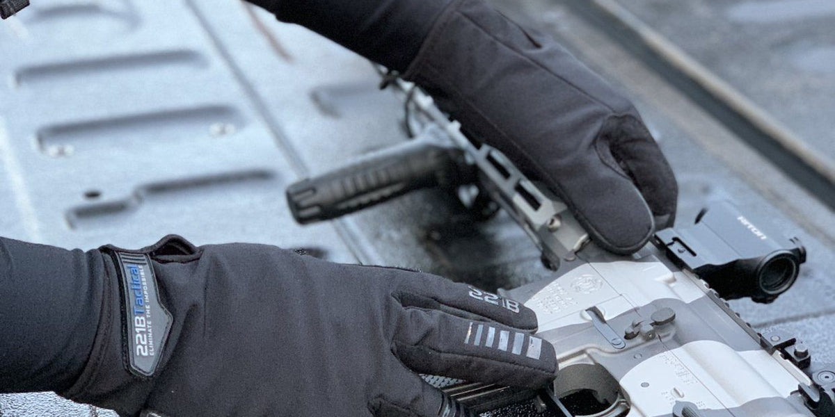 Cold Weather Winter Police Patrol Gloves - Thermal & Water Resistant ...