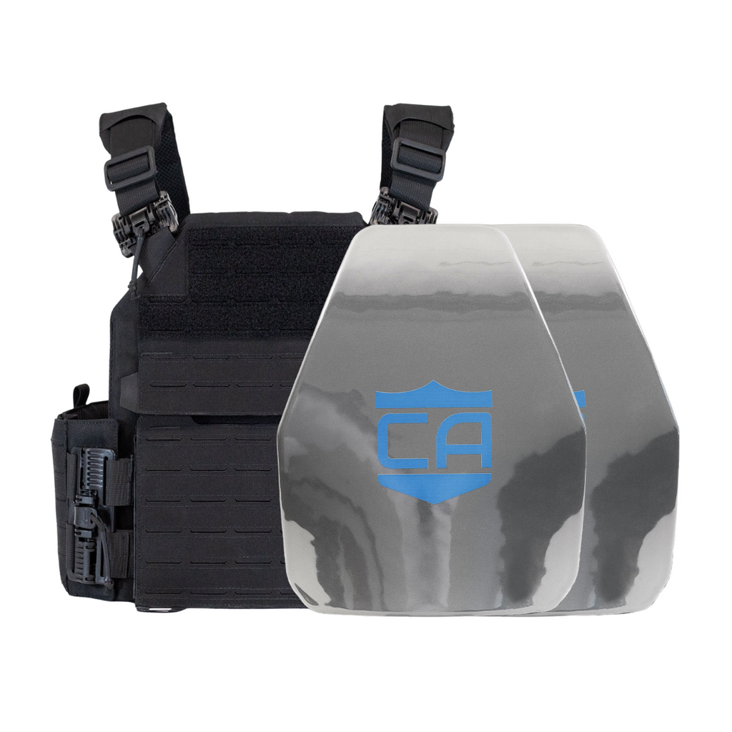 Caliber Armor NIJ Certified* AR550 Package with Recon Tactical Plate C ...