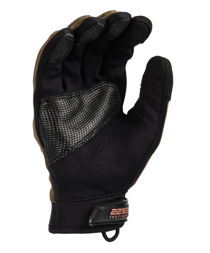 Commander Tactical Gloves with Rubber Knuckle Protection — 221B Tactical